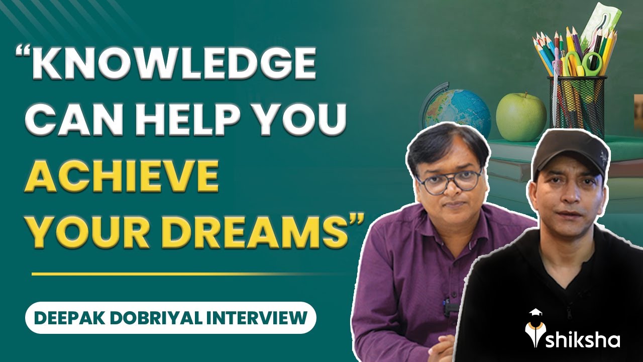 Knowledge can help you achieve your dreams: Deepak Dobriyal (Pappi Ji) Interview - YouTube