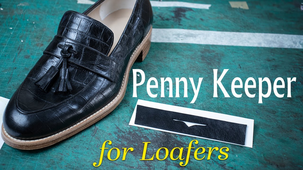 Penny Keeper for Loafers shoes - YouTube