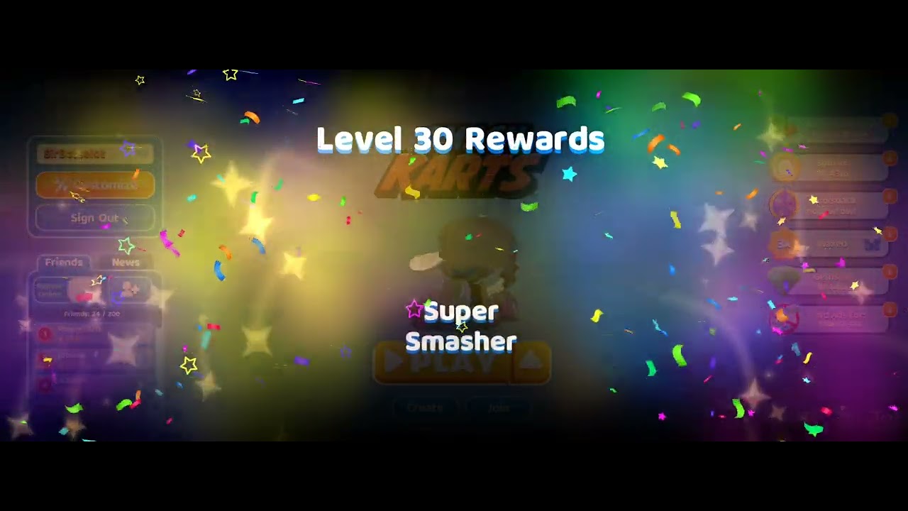 Level 30 rewards on Smash Karts. - YouTube