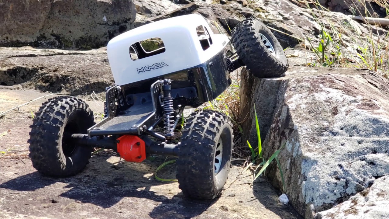TGH-V3 Gspeed chassis g10 axial crawler - YouTube