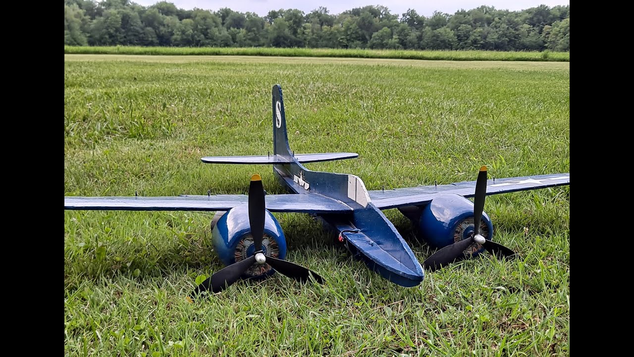 Rabid Models Tigercat 40 Flying Outside 060425 - YouTube