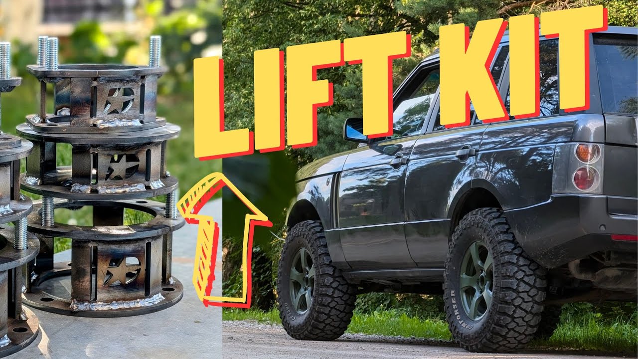 Lifting Range Rover L322 with 3" spacers from MBD4x4 - YouTube