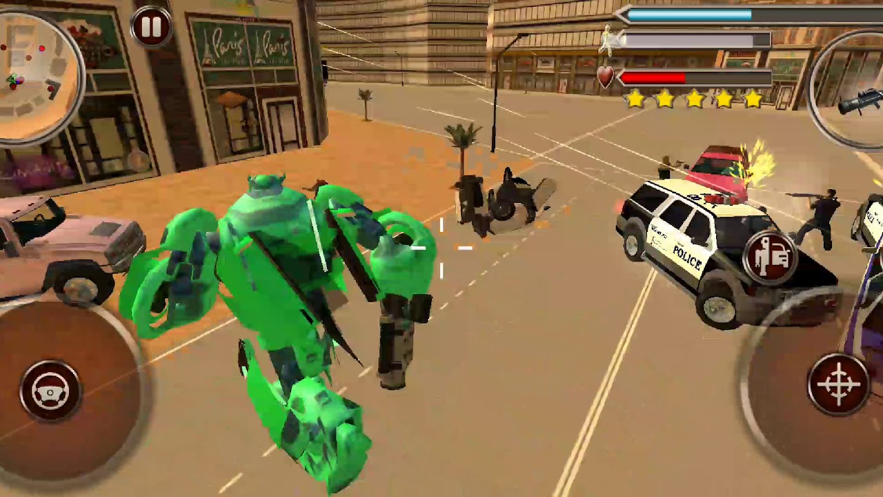 City Robot Battle #7 | US Army Equipment | by Naxeex Corp | Android ...