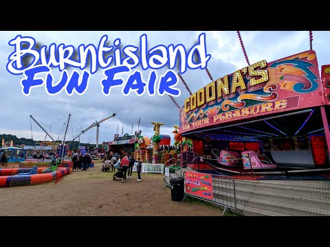 Burntisland Fun Fair Vlog 2022 - YouTube