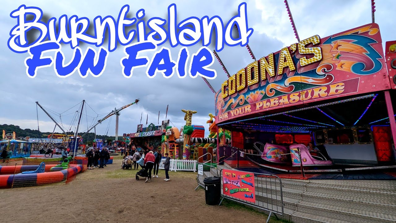 Burntisland Fun Fair Vlog 2022 - YouTube