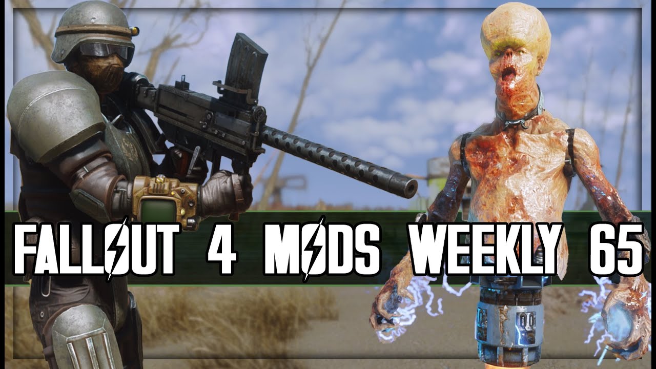10 Brand New Mods For Fallout 4 - Mods Weekly 65 - YouTube