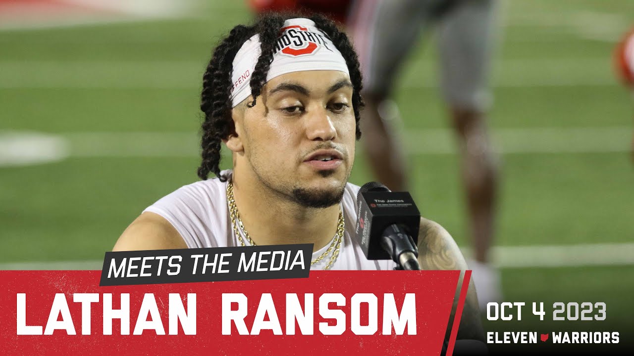 Lathan Ransom talks about Ohio State's strong start defensively so far ...