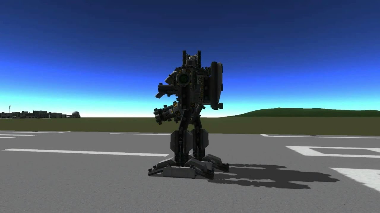 KSP - Mechwarrior walker 45 - UEF Experimental Assault Bot - King ...