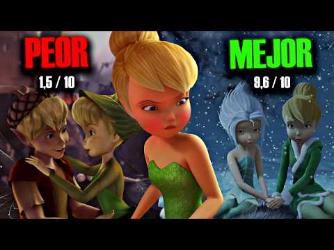 Ví LA PEOR y LA MEJOR película de TINKERBELL y NO LO ENTIENDO 🩵😨 | Kore