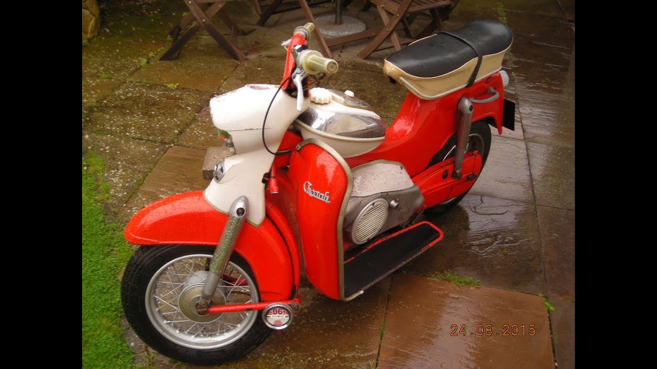 Puch Cheetah Scooter DS 60 R Sears Allstates - YouTube