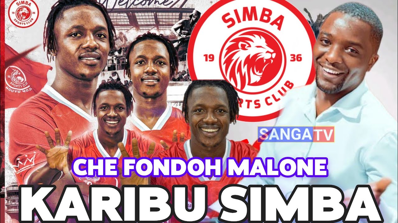 Balaaa La Beki Mpya Wa Simba CHE FONDOH MALONE 🦁Kutoka Cameroon 🇨🇲 ...