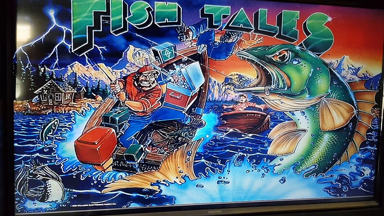 Steam FX3 playing Williams Fish Tales with DOFLinx force feedback - YouTube