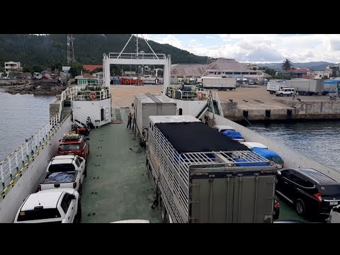Ferry Boat Loading and Unloading - YouTube
