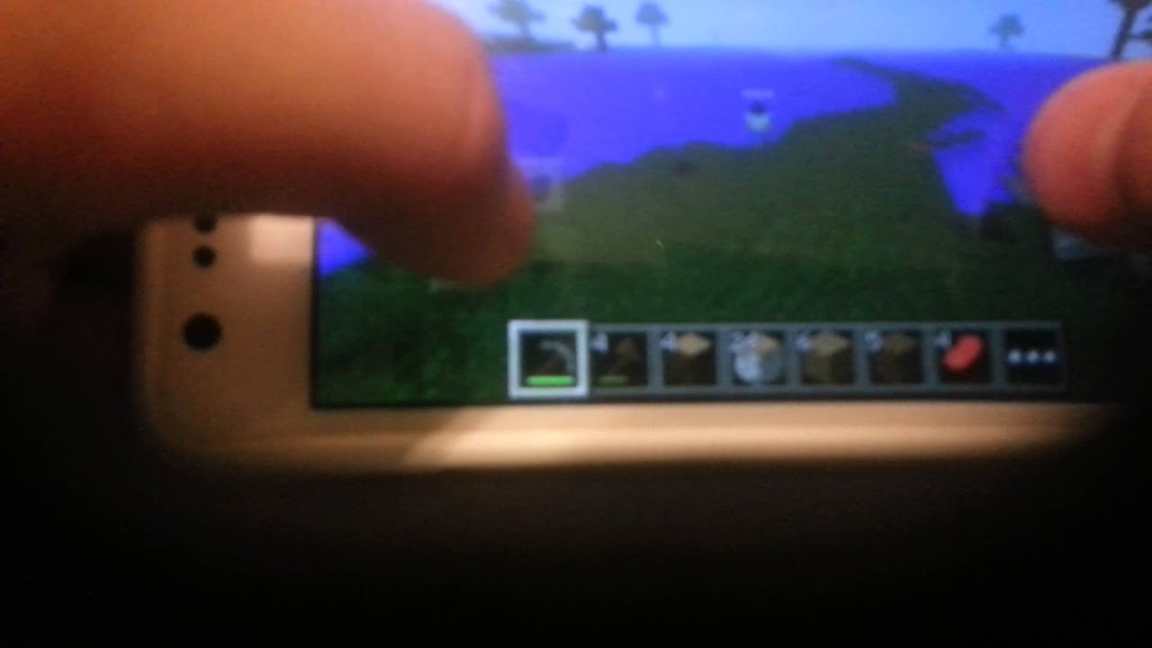 Minecraft PE crazy weird herobrine sighting!!!!! - YouTube