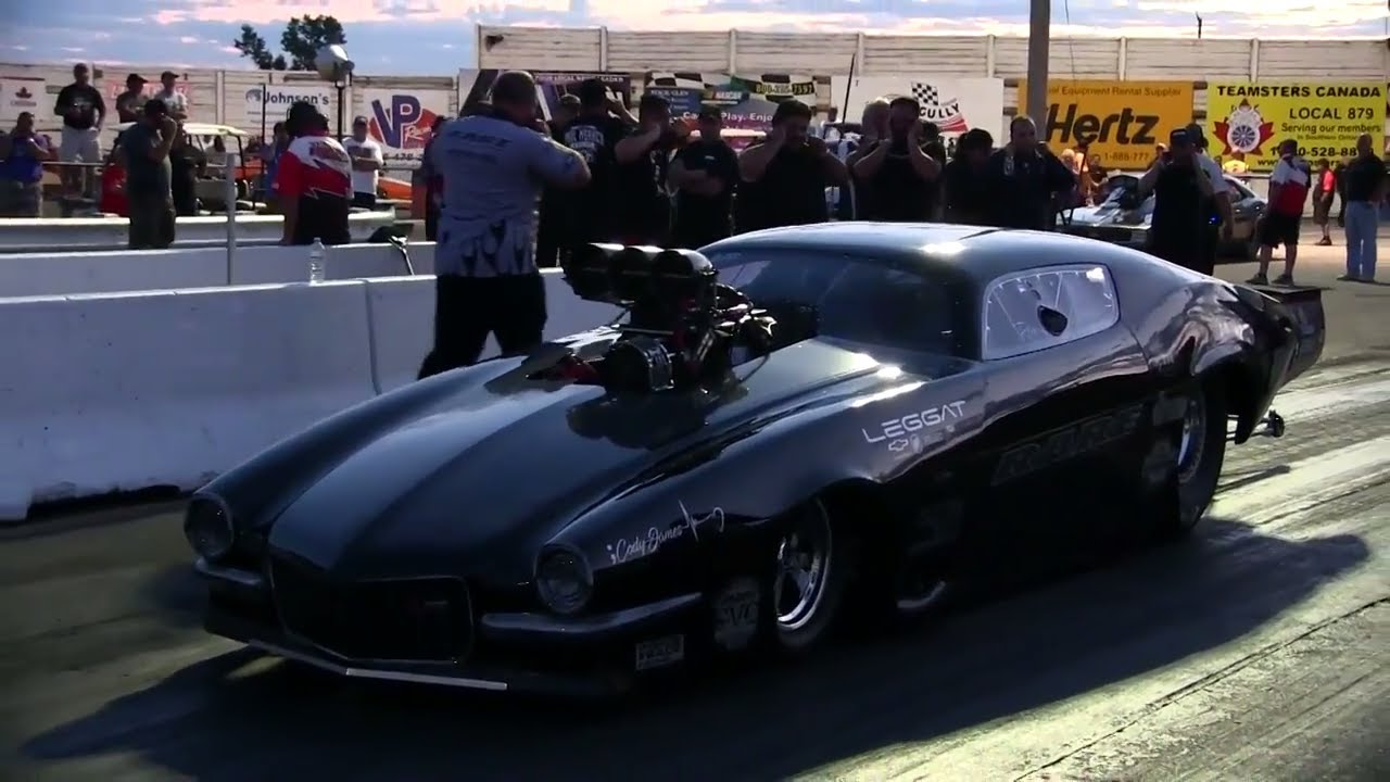 PRO MOD Blown Hemi '70.5 Camaro 6.60 @ 222mph - YouTube