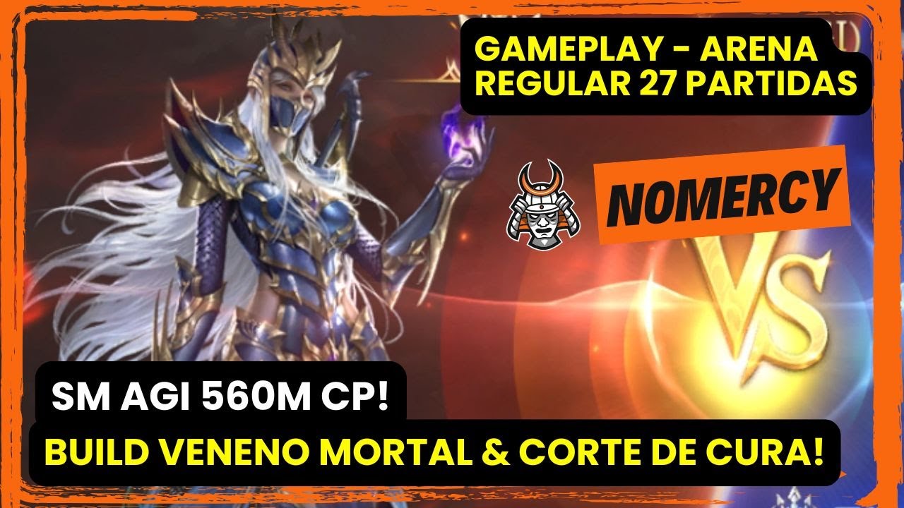 ⚔️ MU DARK EPOCH: ARENA REGULAR SEASON ESCORPIÃO — SM AGI BUILD VENENO ...