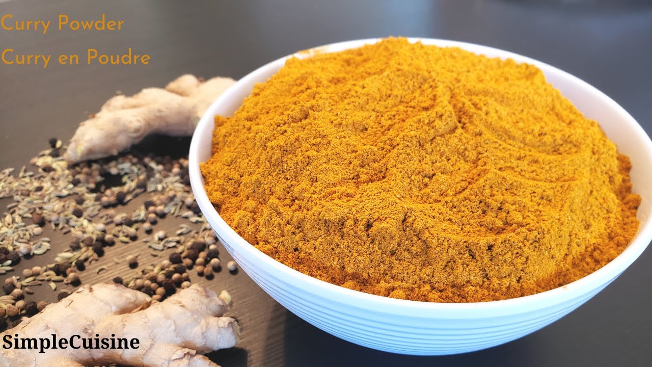 How to make your curry powder at home | Comment faire son curry en ...