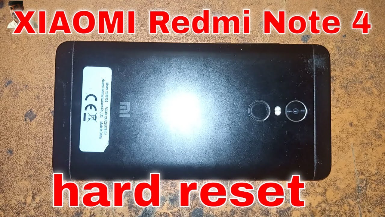 redmi mi note 4 hard reset How to Hard Reset XIAOMI Redmi Note 4 - Bypass Screen Lock Wipe All ...