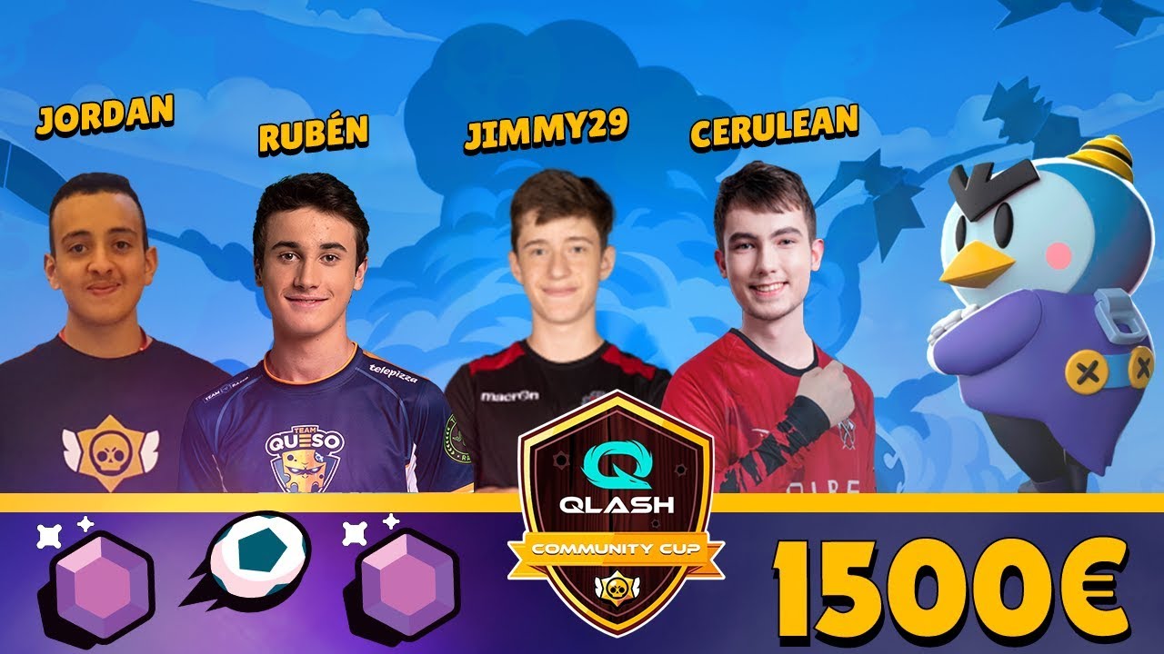 QLASH BRAWL CUP TORNEO 1VS1 CON RUBEN, CERULEAN, JORDAN, JIMMY29 ...