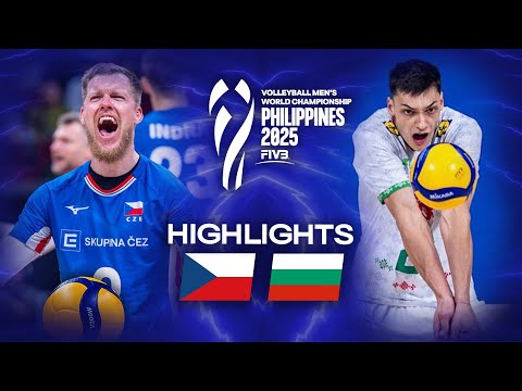 Czechia 🇨🇿 vs. Bulgaria 🇧🇬 | Semi Finals - Highlights | Men's World Championships 2025