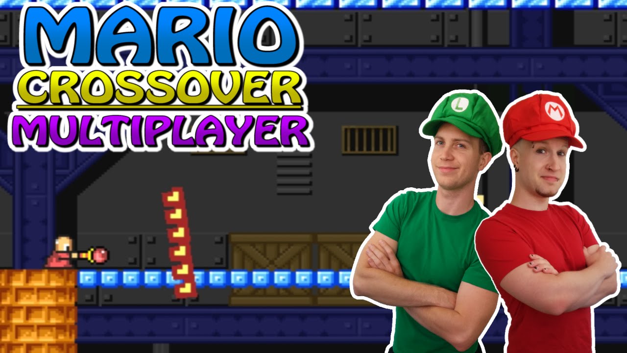 OLD MAN!! Mario Crossover Multiplayer! - YouTube
