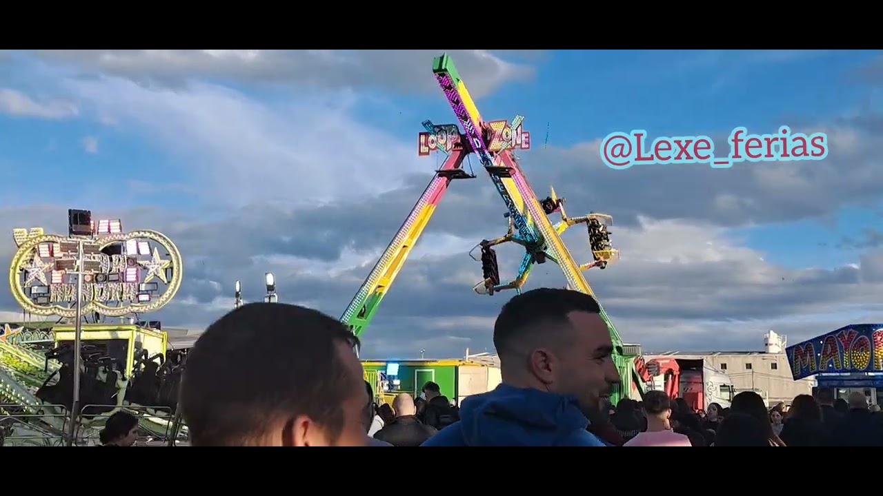 Loop Zone Danger xxl FERIA ATRACCIONES MOLLERUSSA 2025 Fira Sant Josep ...