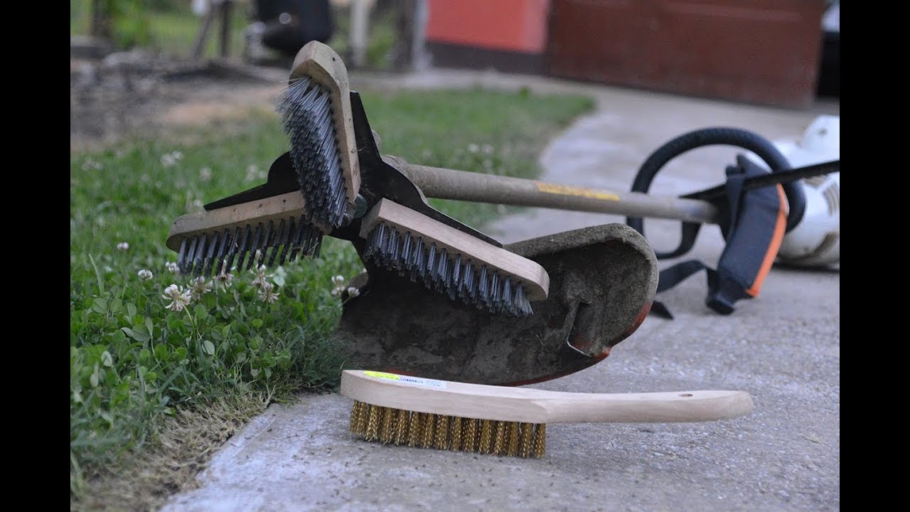 Homemade BRUSH for TRIMMER ?!! - YouTube