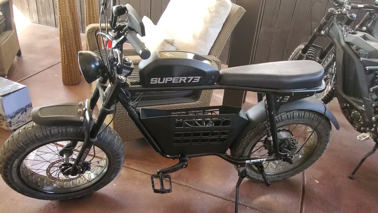 Super73 S2 Upgrades Erban irvlabs Basket and Amazon Cup Holder - YouTube