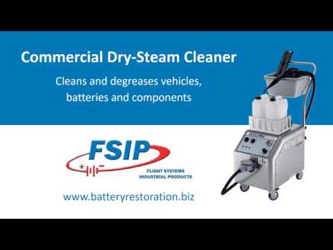 Make Your Batteries & Equipment Shine with the Commercial Dry-Steam ...