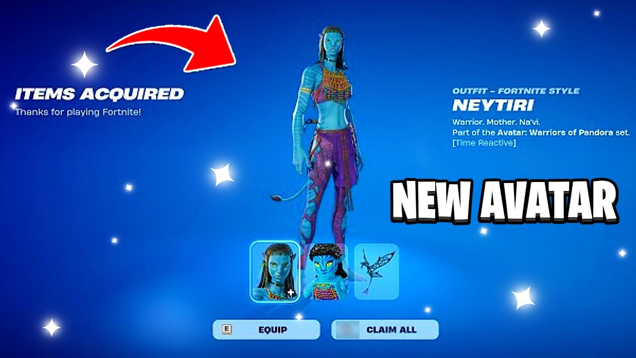 Fortnite Officially Brought *AVATAR* To The Game - YouTube