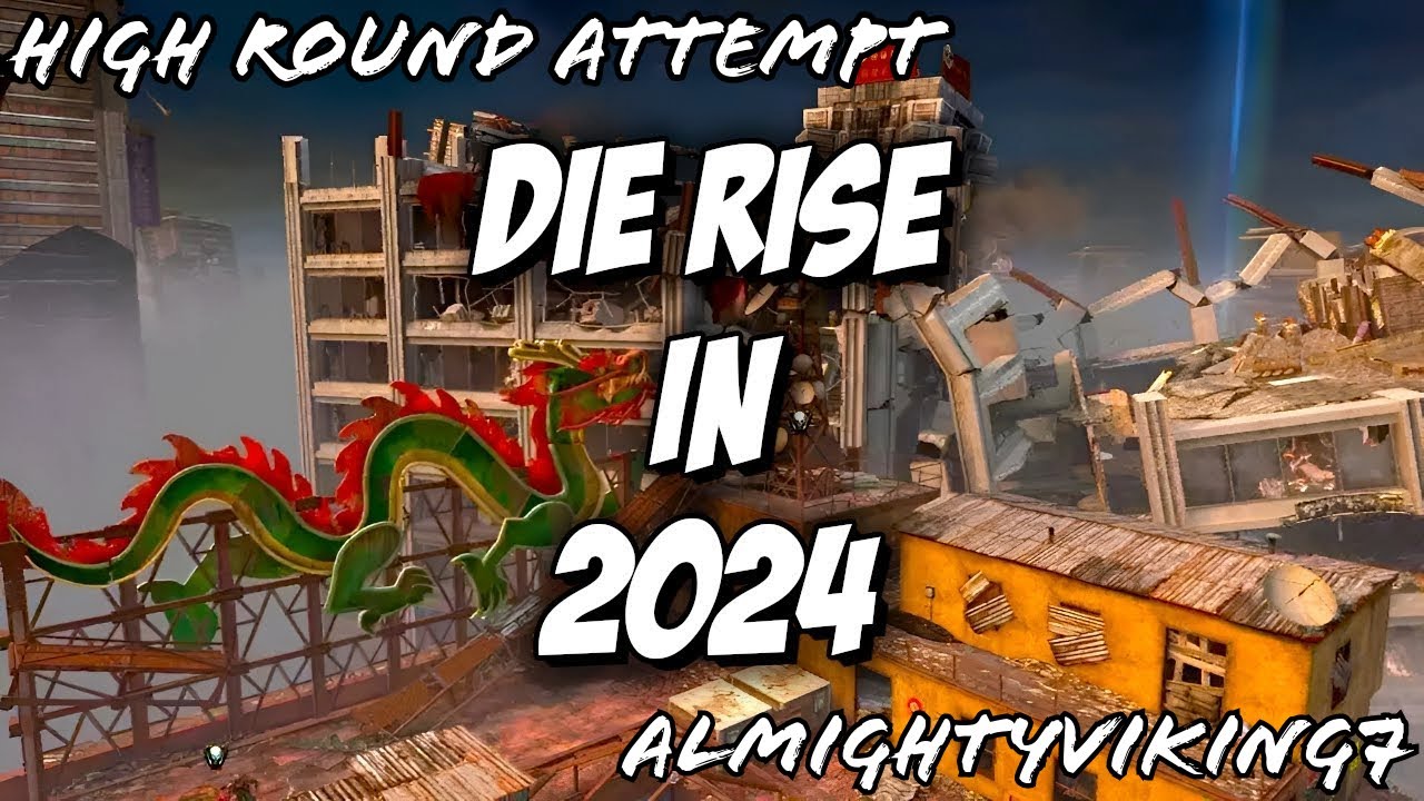 LIVE-Black Ops 2-Die Rise-High Round Attempt!! - YouTube