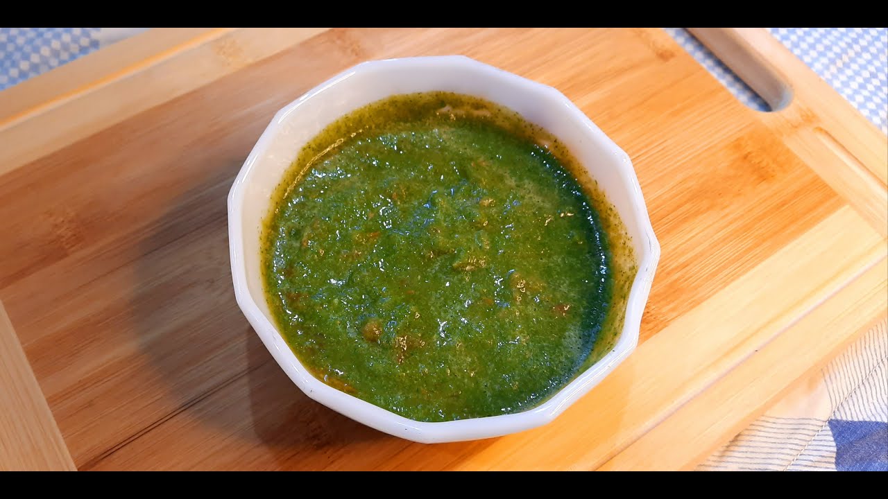 [ENG] Spicy mint garlic sauce || Life with Sana Official - YouTube