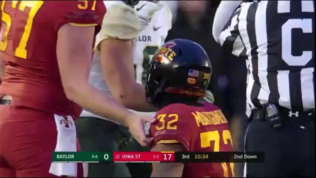 Baylor v Iowa State fight 11/10/2018 - YouTube