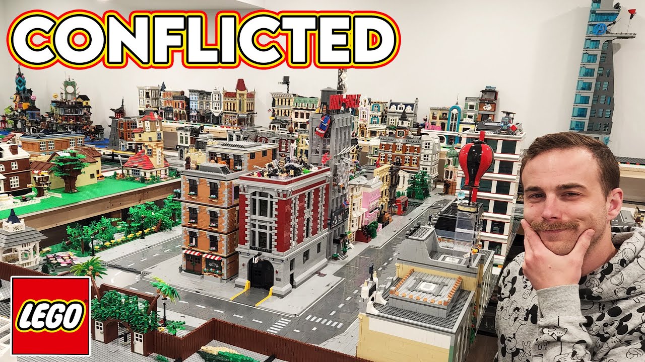Moving LEGO Modular Buildings & CONFLICTED! Room Rebuild Part 13 - YouTube
