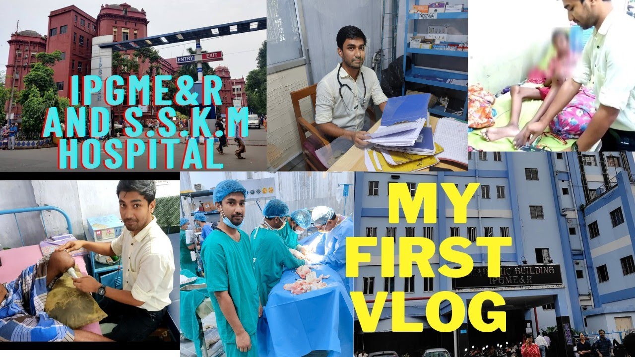 My First Vlog/Medical College Vlog/IPGME&R and SSKM Hospital @docsorifi ...