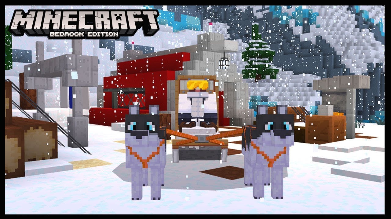 MONSTERS FROM THE ICE!!! | Minecraft Bedrock Map Ft. NettyPlays | #1 ...