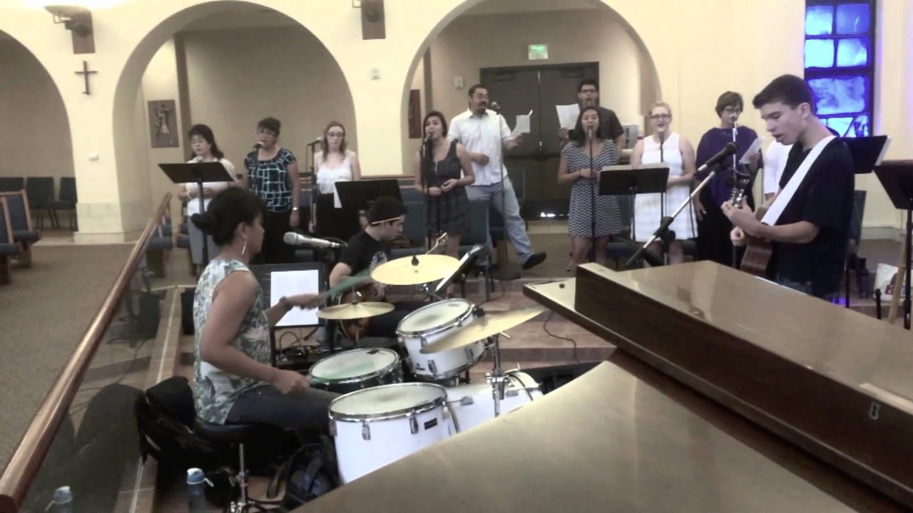 Holy Name of Mary San Dimas Life Teen Band Rehearsal - "Your Love Never ...