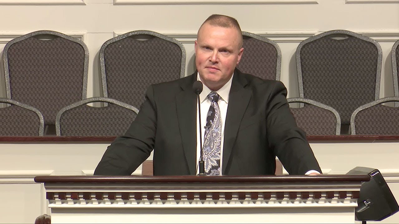 Pastor Ricky Gravley preaching "The Burden of Jesus Christ" on March 8 ...
