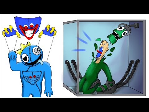 What is inside Blue - Rainbow Friends Story Roblox Animation - YouTube