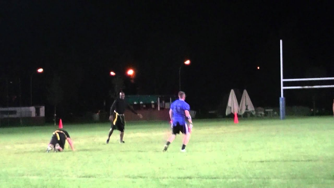 Deep throw TD - YouTube