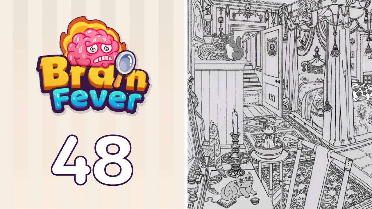 Brain Fever: Puzzle Game Level 48 - YouTube
