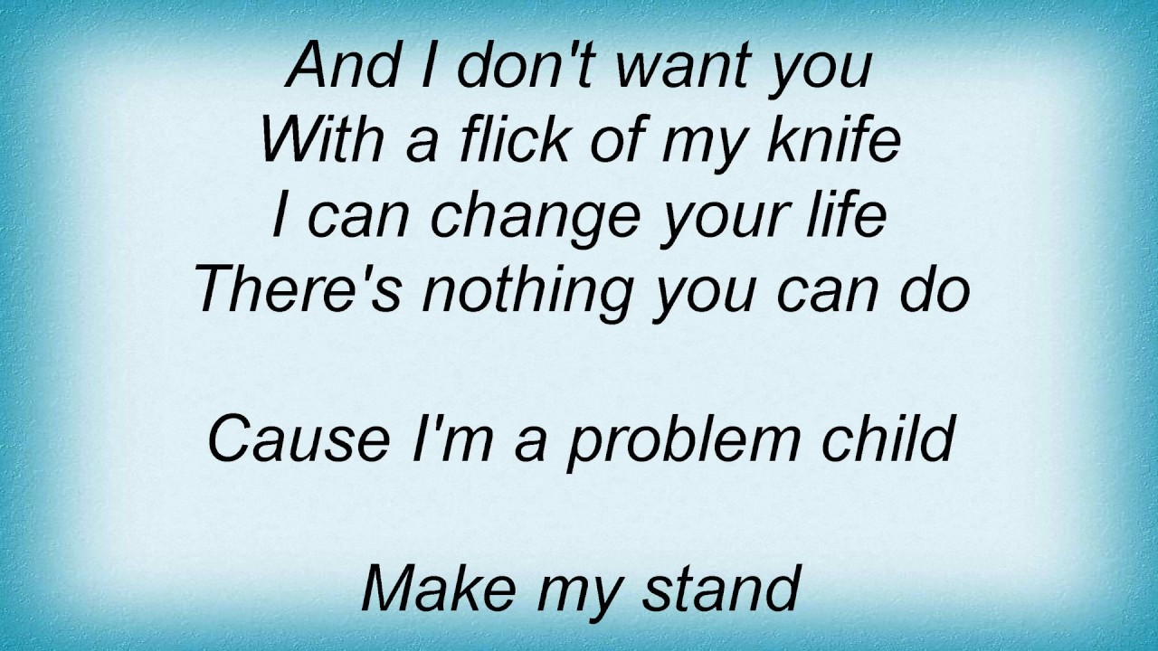 Ac Dc - Problem Child Lyrics - YouTube