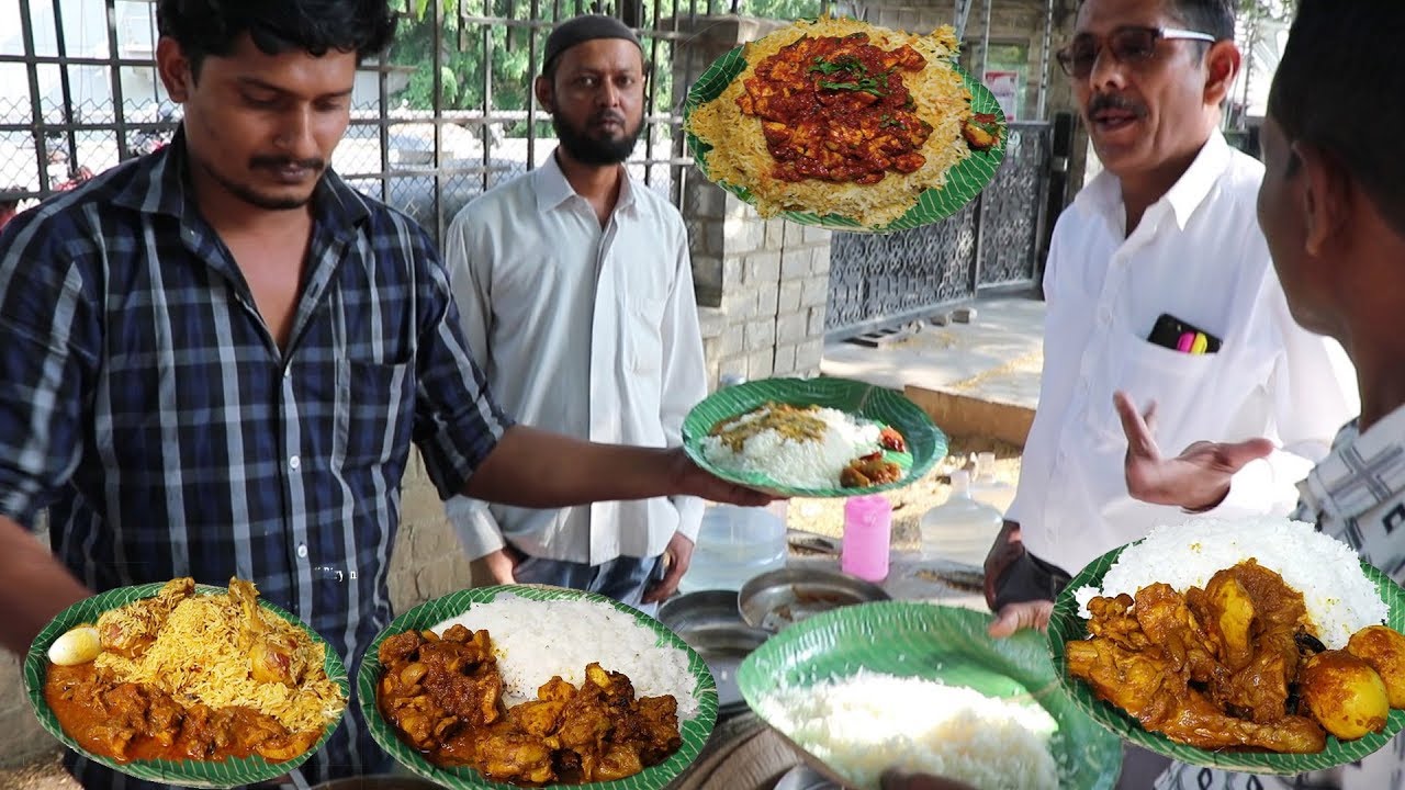Hardworking Young Man Happy To Serve Unlimited Meals | Cheapest ...