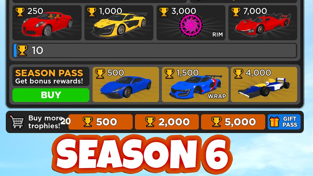 How To Get *SEASON 6 PASS* For FREE In Car Dealership Tycoon! Season 6 ...