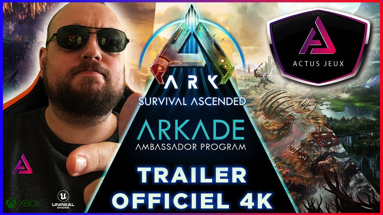 ARK Survival Ascended Trailer Officiel 4K - YouTube