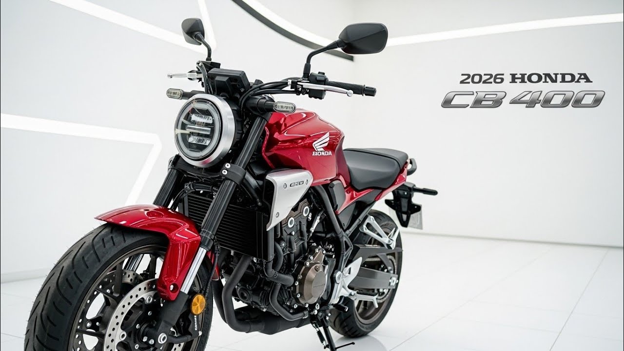 New 2026 Honda CB400 – The Legendary Street Bike is BACK with a Modern ...