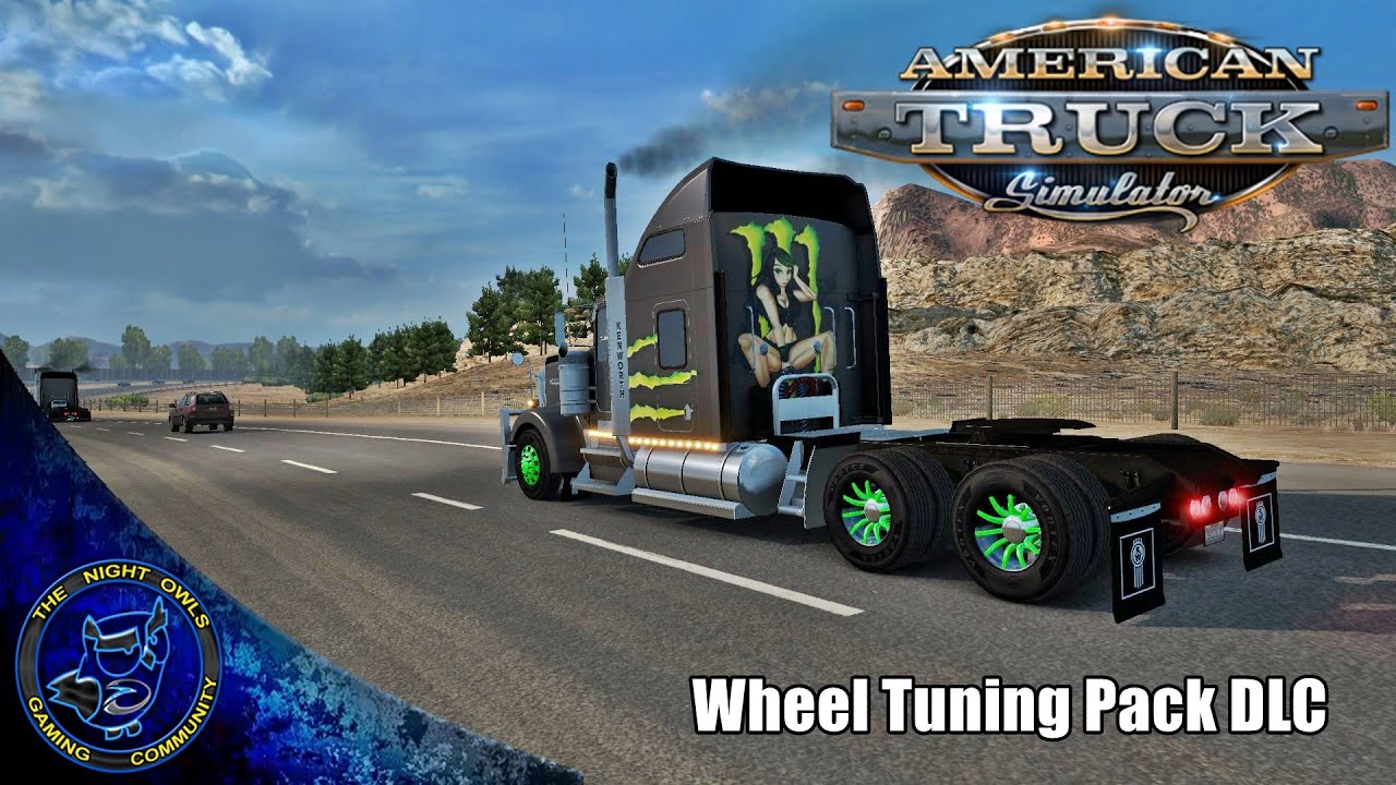 American Truck Simulator: New Wheel Tuning Pack DLC Thoughts - YouTube