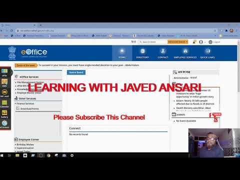 How to create & attach a Draft File in eOffice (Video#6) - YouTube