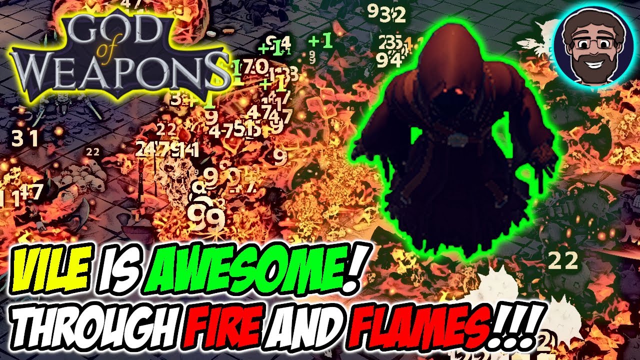 Vile is the MASTER of FIRE - Fire Weapons ONLY!! | God of Weapons - YouTube