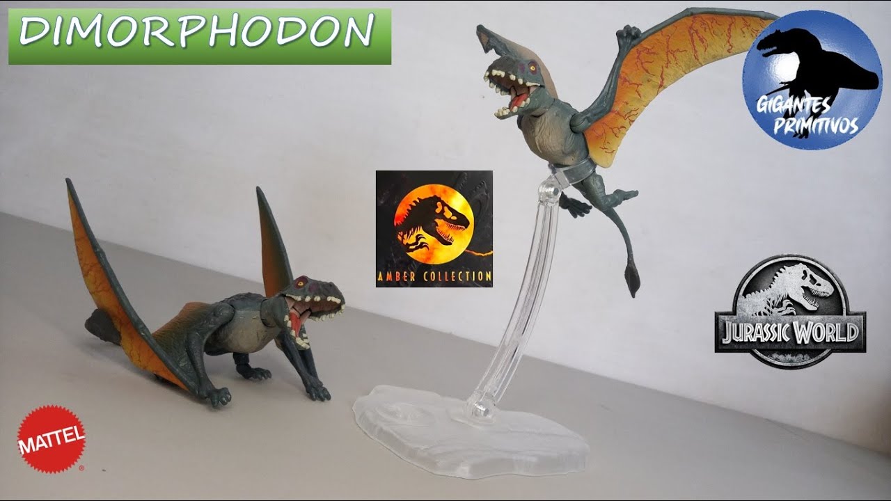 Dimorphodons Amber Collection Mattel - YouTube